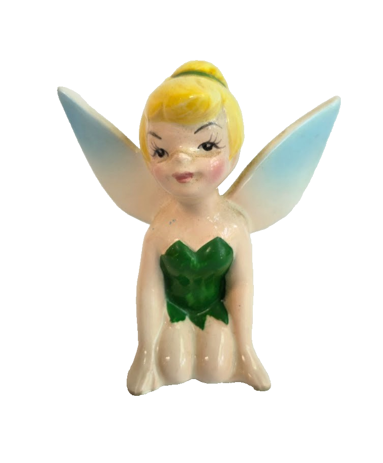 Tinkerbell Vintage Walt Disney Productions Era Ceramic Figurine | eBay