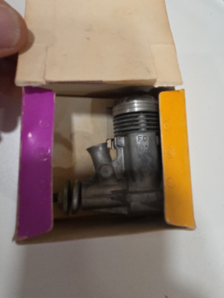 Fox 15X Model Airplane Engine In Original Box Vintage C/L | eBay