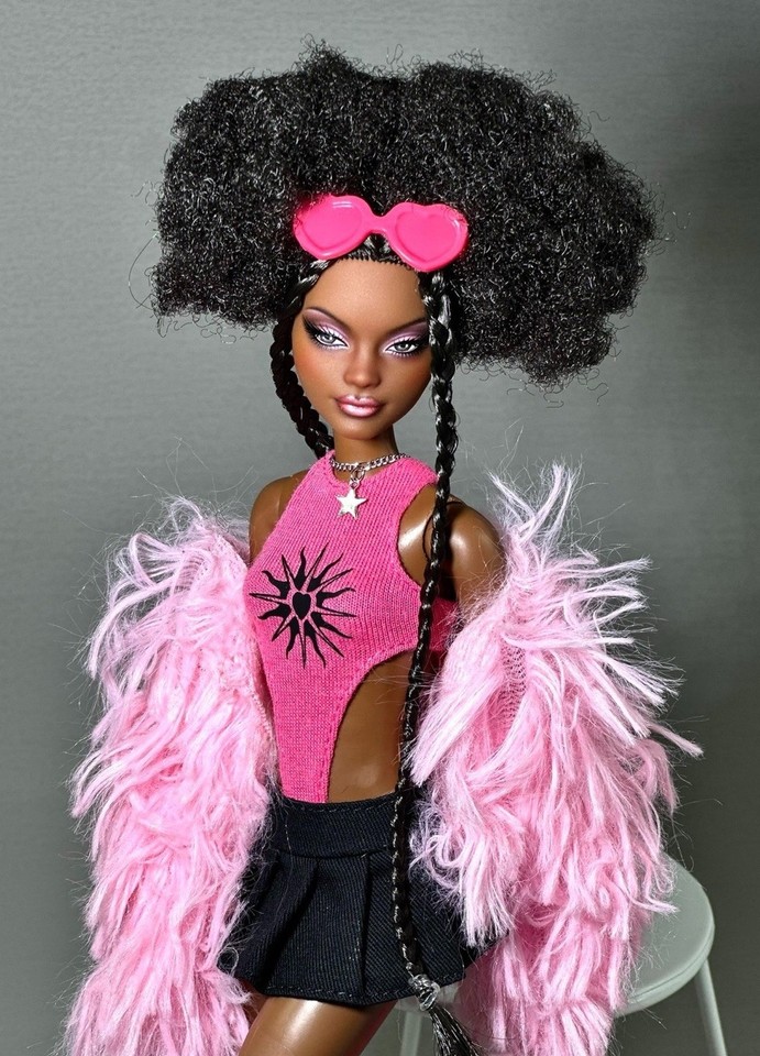 OOAK Barbie doll Repaint Custom Art Doll，Movable Body~TT | eBay