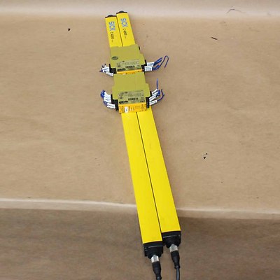SICK C4000 micro safety light curtain transmitter receiver pair C41S ...