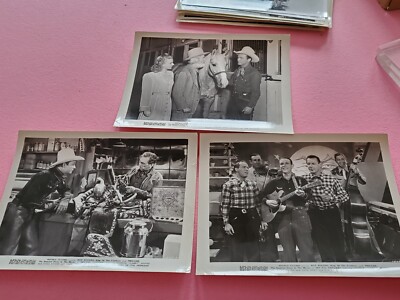 Jack Holt Roy Barcroft LeRoy Mason western film My Pal Trigger Lot of 3 ...