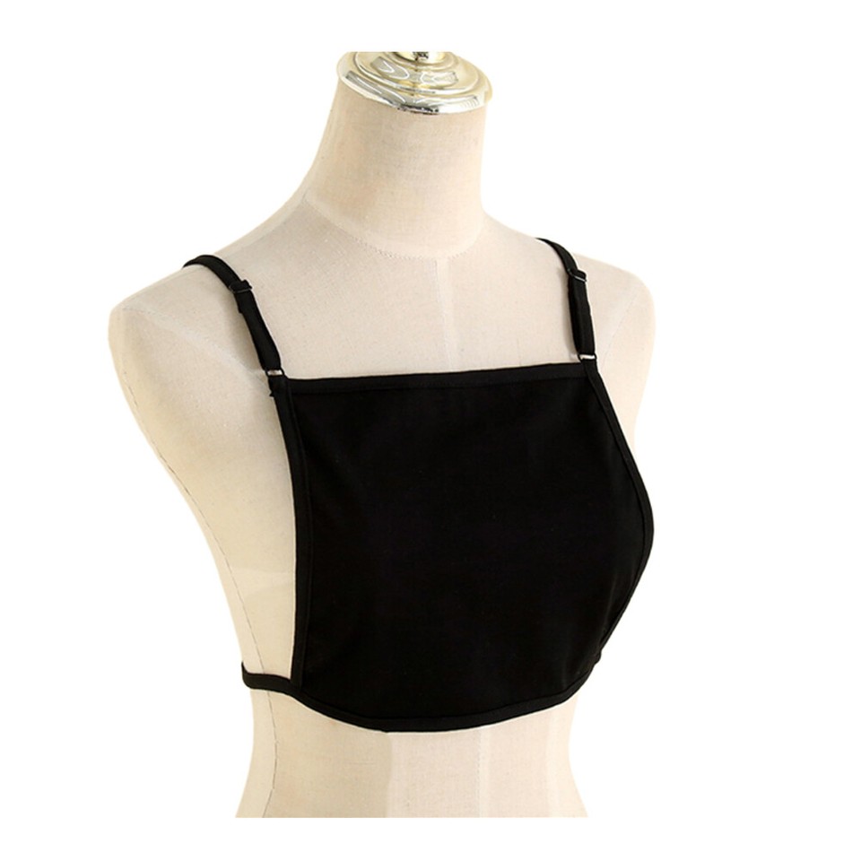 1 Pcs Clip-on Mock Camisole Bra Insert Overlay Modesty Panel Neutral ...