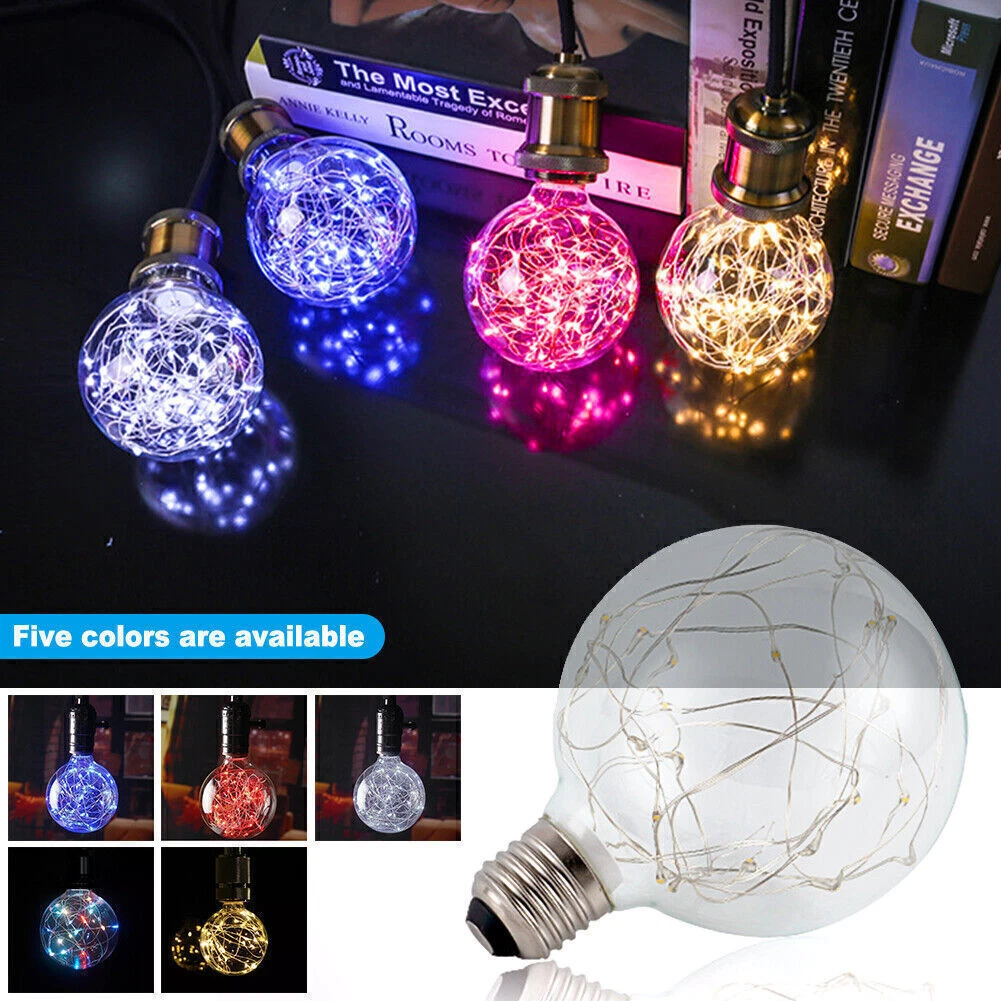 Colored Light Bulbs Party