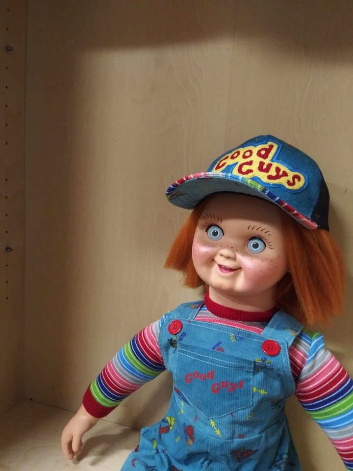 chucky doll child’s play Good Guys Talking🔋🔋 batteries🌟🌟life size,😱👏🏻 ...