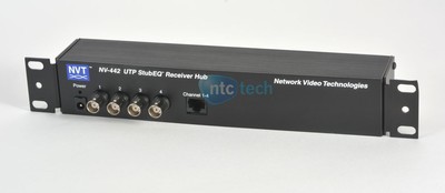 Network Video Technologies NVT NV-442 UTP StubEQ Receiver Hub | eBay