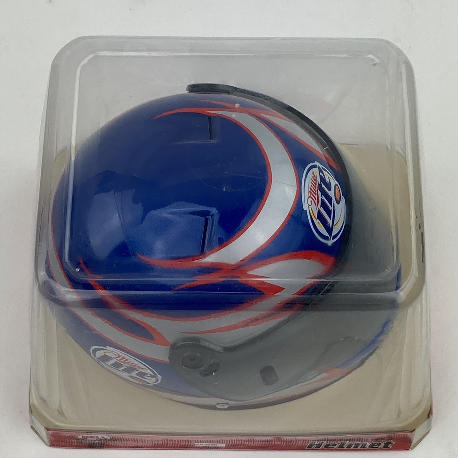 NEW Miller Light Bell Racing Mini Collectors Helmet Penske Dodge Blue ...