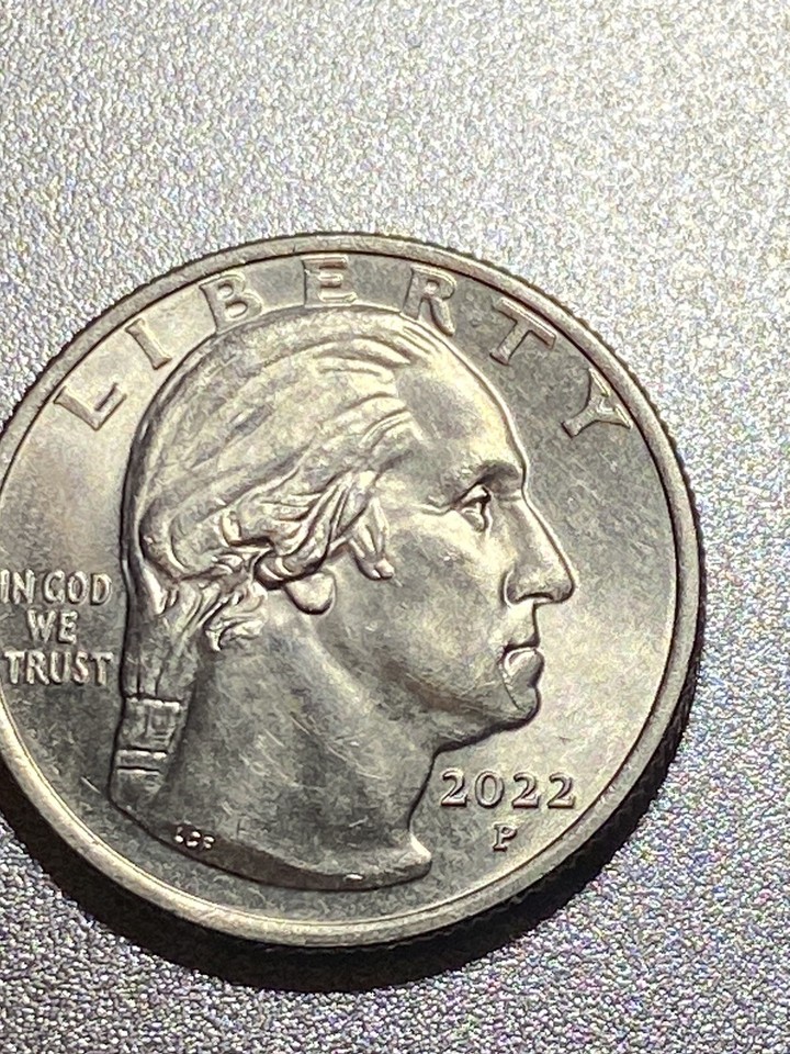 2022 P Washington Quarter Wilma Mankiller HUGE Drooling George | eBay