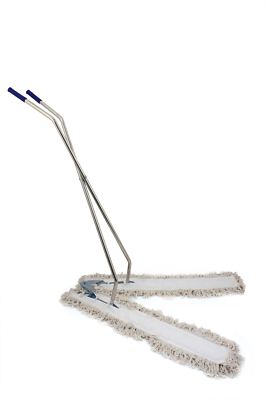 Large V Sweeper Scissor Action Floor Mop Cotton Head Pair 100cm REFILL ...