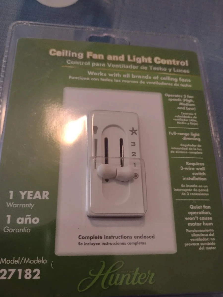 How To Install Hunter Ceiling Fan Wall Switch | Shelly Lighting