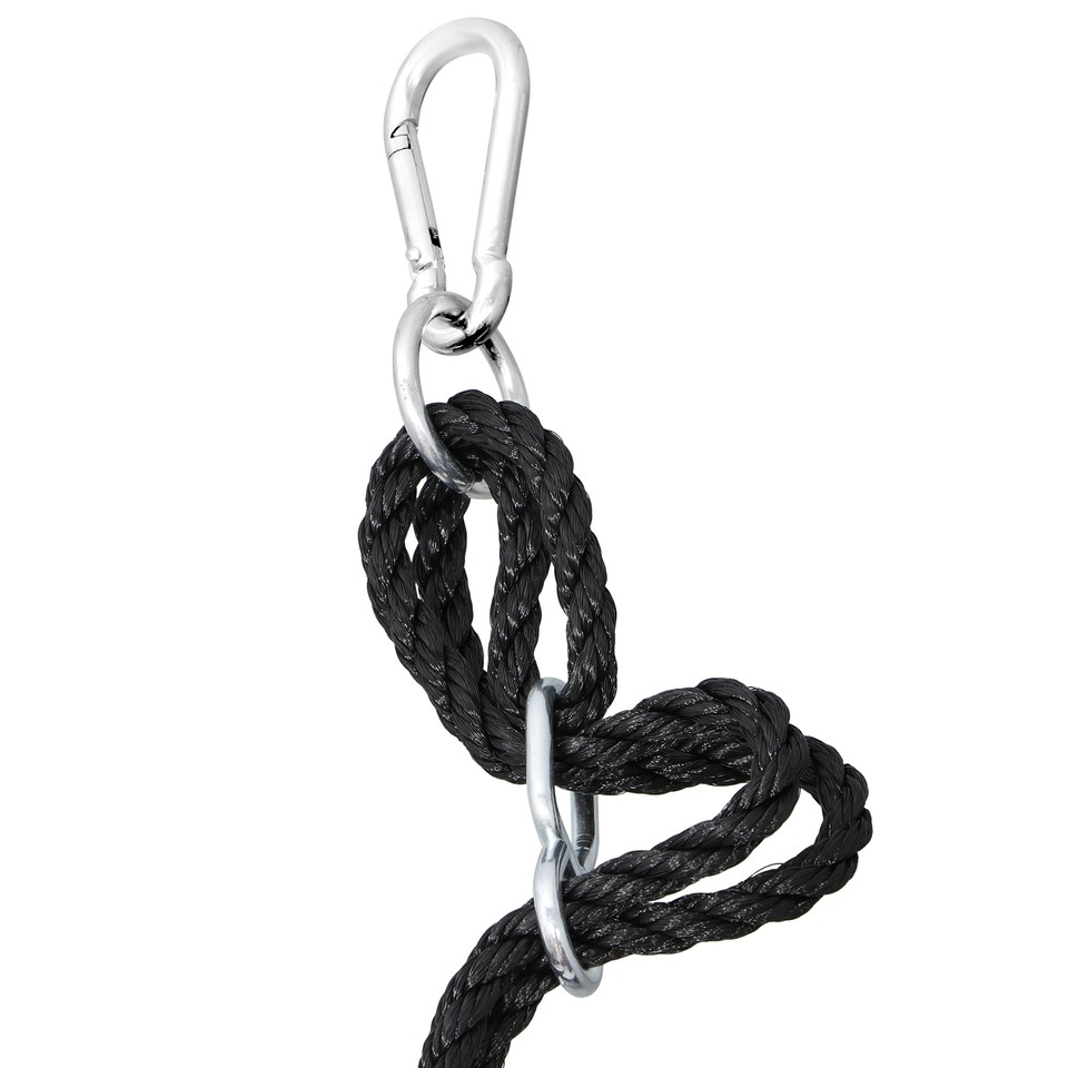 40"Outdoor Round Safe Spider Swing w/ Ropes Adjustable for Kids Yard ...