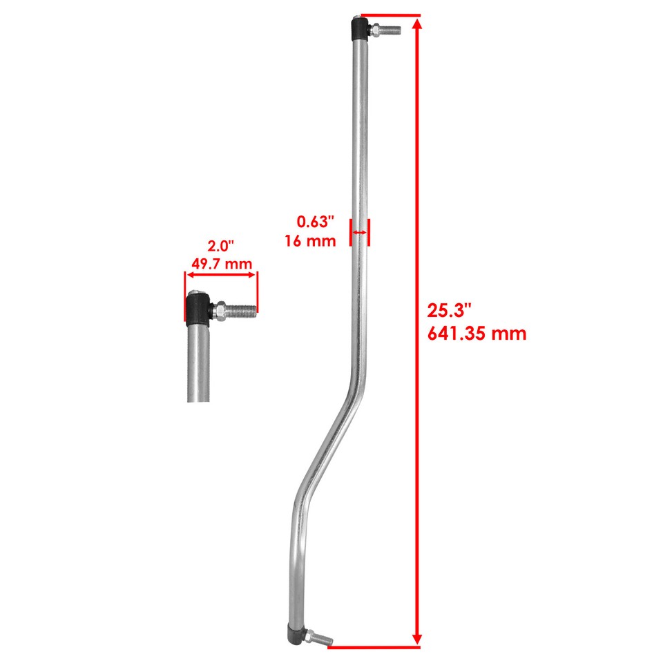 532175572 Steering Drag Link for Craftsman Husqvarna GT200 GTH200 ...