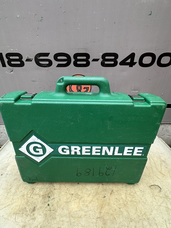 GREENLEE 7310 SB 11-Ton Hydraulic Knockout KO Punch & Die Set 1/2 to 4 ...