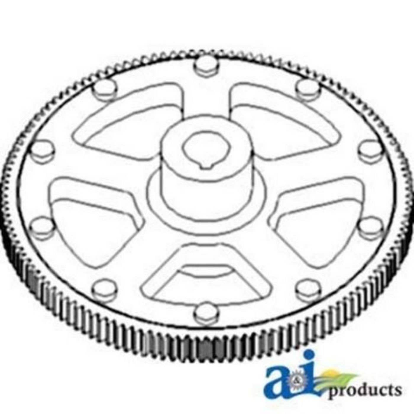 1321537C92 Flywheel Feeder House Reverser Motor Fits Case IH 1660 1680 ...