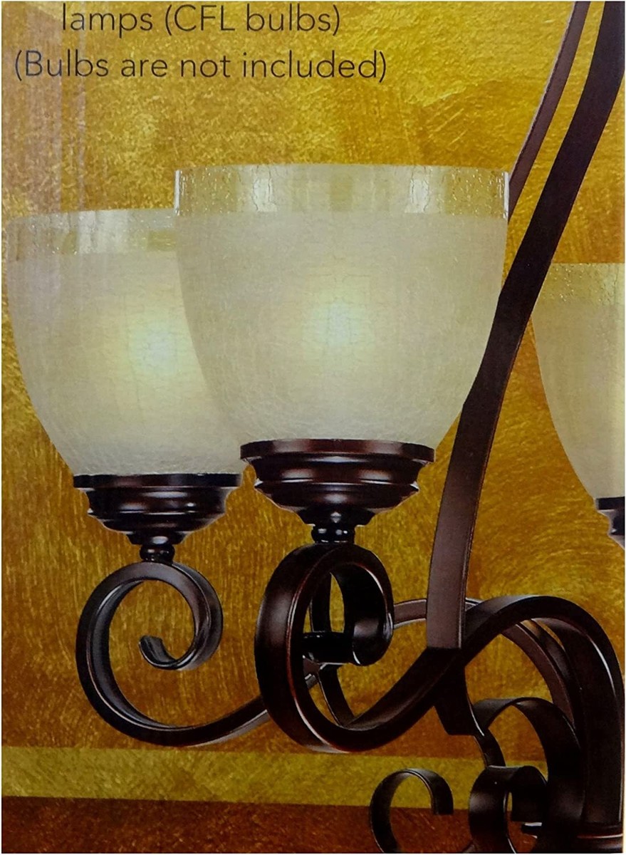 Bronze 5 Light Chandelier Design Solution