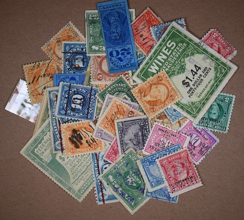 US Stamps Scott BoB Revenues Nice Lot of 56 items | eBay