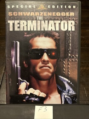 The Terminator 1984 DVD Arnold Schwarzenegger. Like New Comb Ship F3 ...
