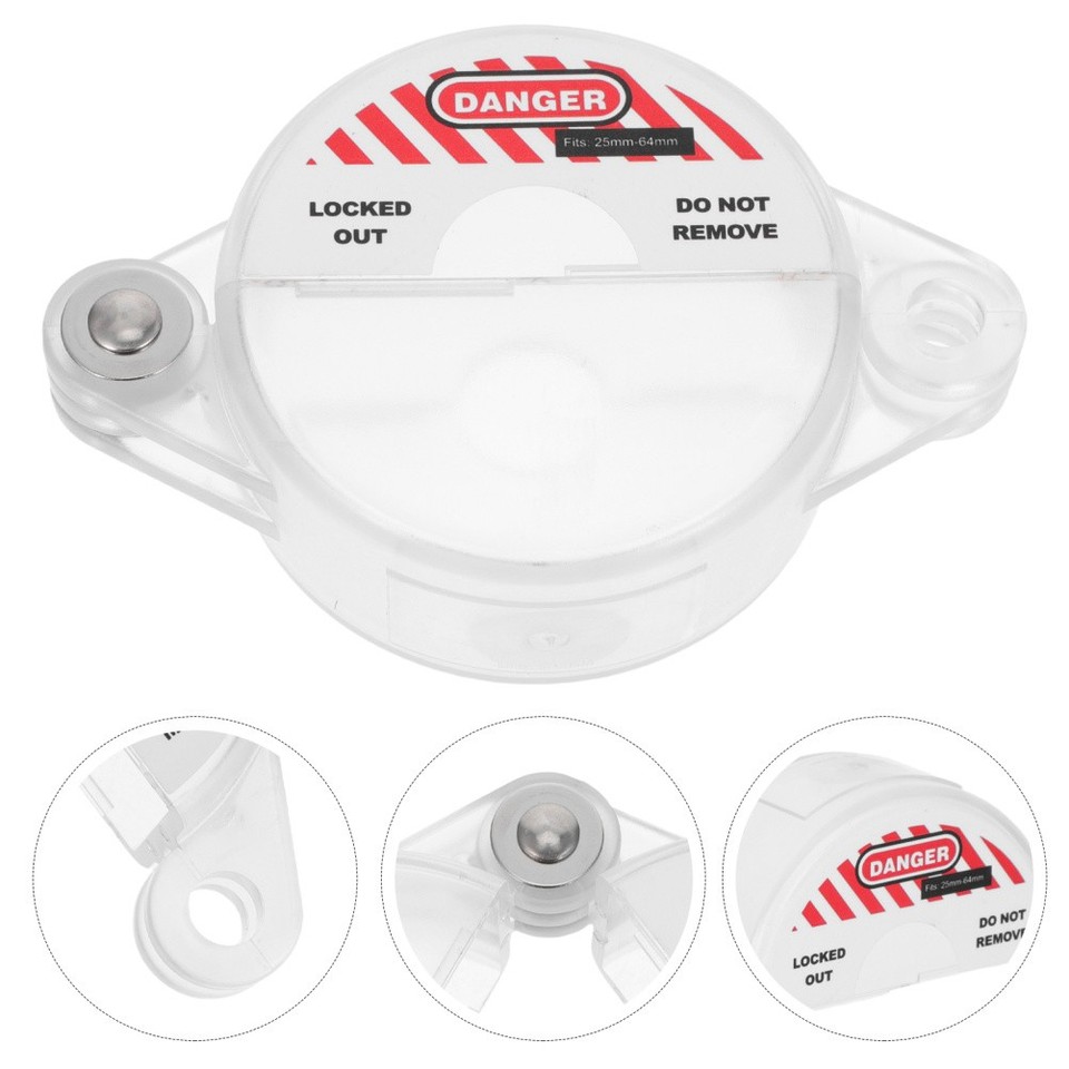 Outdoor Valve Lock Water Spicket Cover Gate Locking Disc Faucet Locks ...