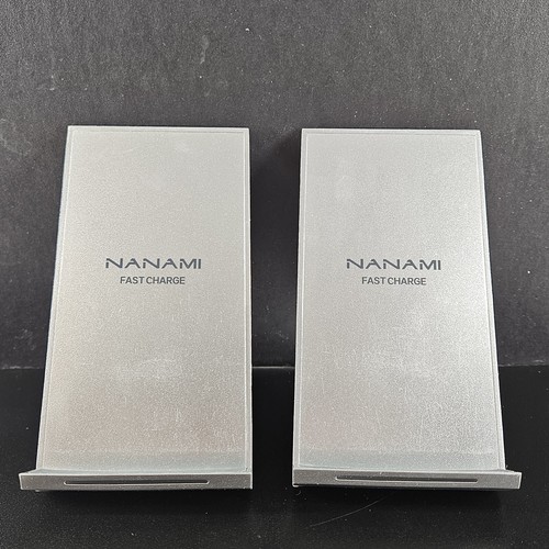 Set Of 2 Nanami Wireless Fast Charger Stands Model M220 (No cords) | eBay