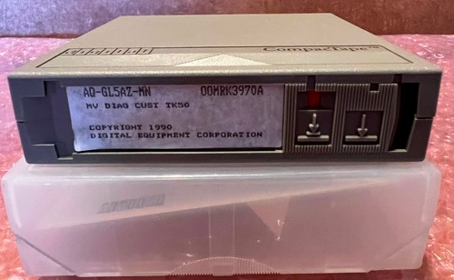 DIGITAL DEC VINTAGE MICROVAX QBUS MICROVAX DIAGNOSTICS ON TK50 AQ-GL5AZ ...