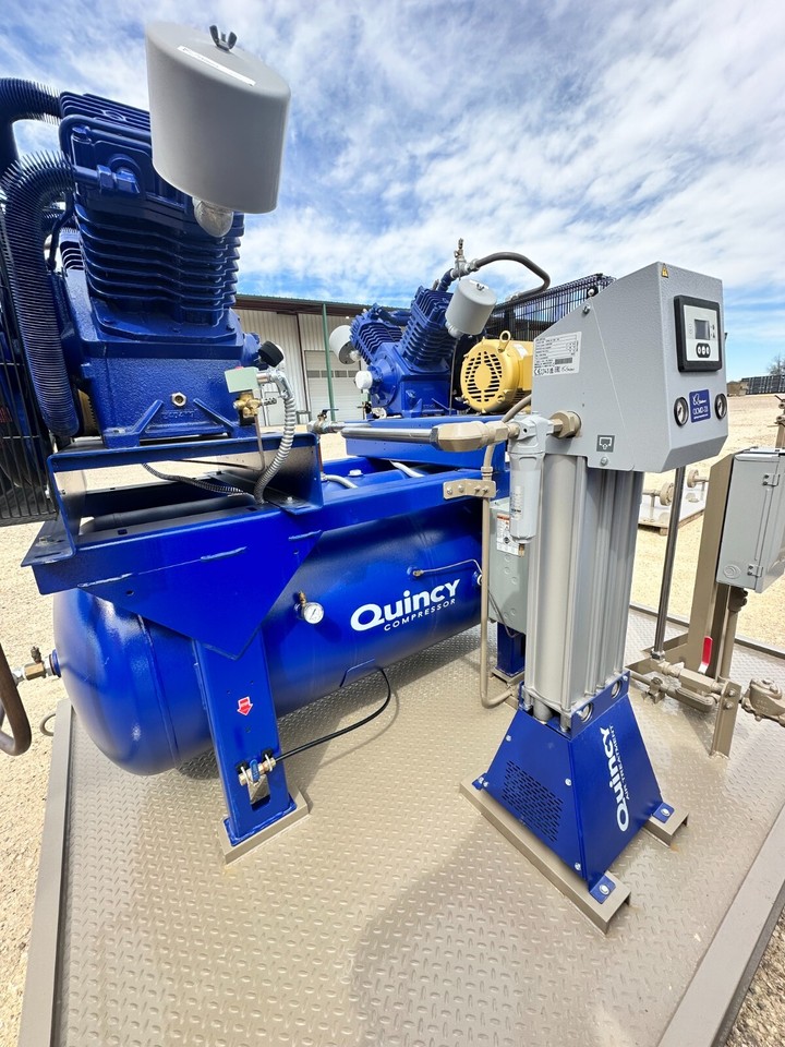 Quincy QP-10 Air Compressor & Dryer | eBay