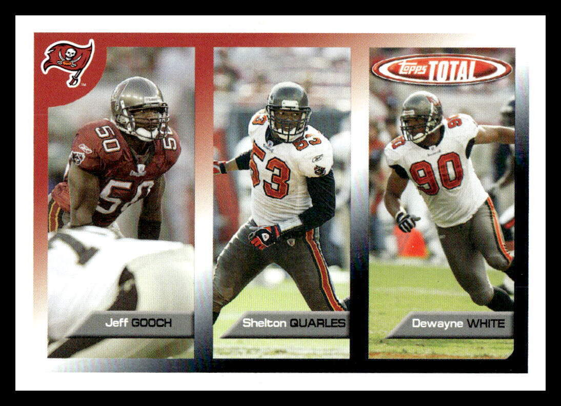 2005 Topps Total #381 Shelton Quarles / Jeff Gooch / Dewayne White | eBay