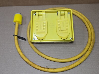 Hubbell GFP-15 (GFP15) Portable Circuit Guard, GFCI, 120V, 15A, 60 Hz ...