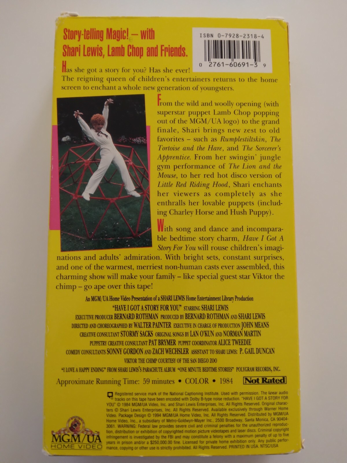 Shari Lewis VHS Have I Got A Story For You Lamb Chop Vtg. | eBay