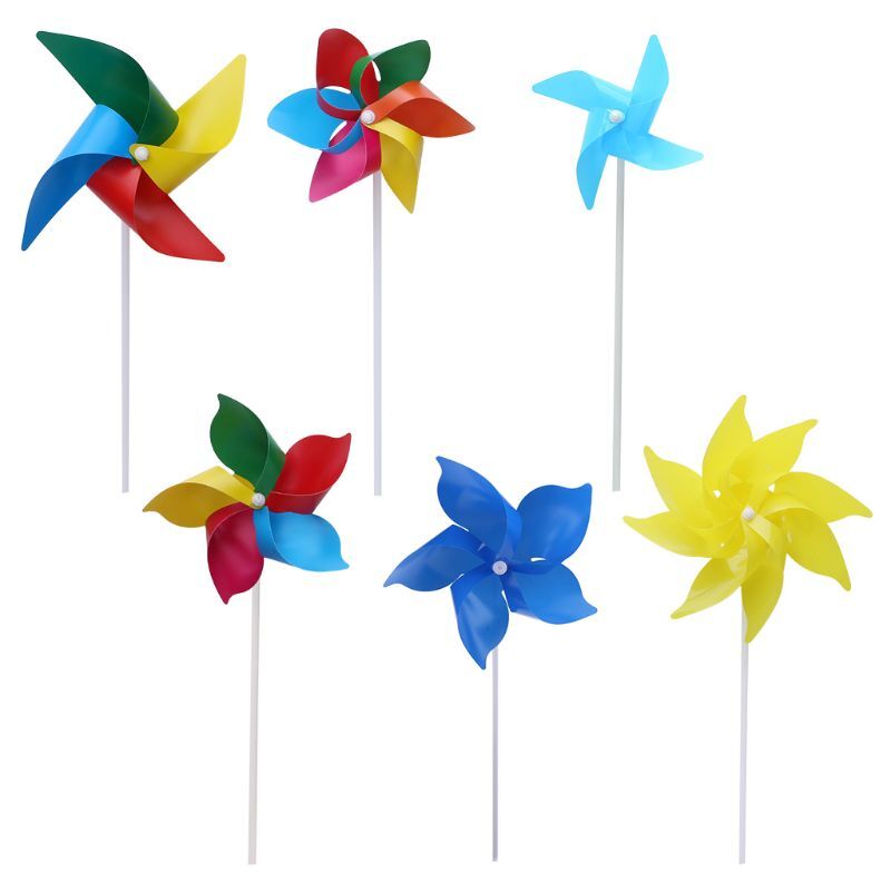 10Set Windmill Pinwheel Wind Spinner Garden Yard Art Decoration Outdoor ...