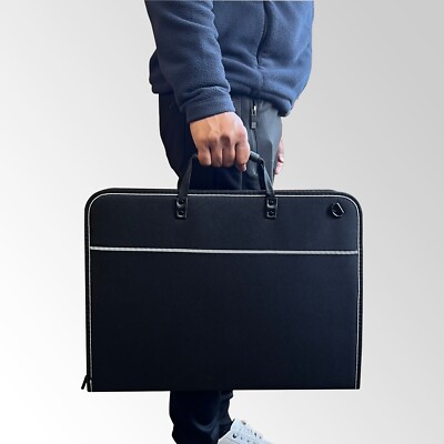 A3 MAX Artwork Carry Case Artist Portfolio Folder Case Holdall 7CM ...
