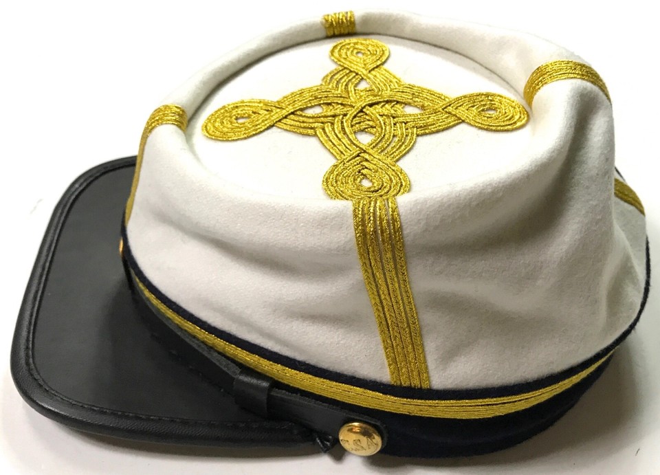 CIVIL WAR CONFEDERATE CS GENERAL CAVALRY OFFICER KEPI FORAGE CAP ...