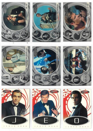 James Bond 007: 40th Anniversary complete set of 68 trading cards by ...
