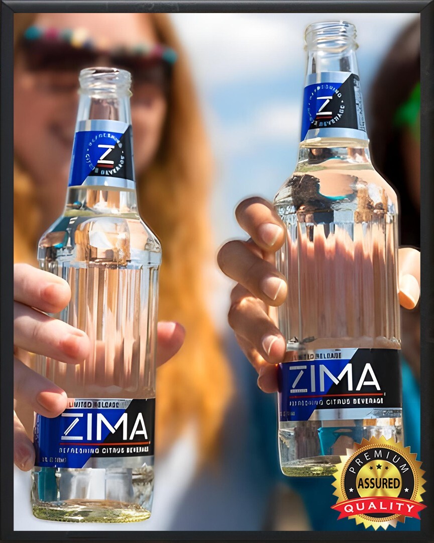 Zima Refreshing Citrus Beverage - 1993 - Metal Sign 11 x 14 | eBay