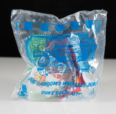 Toy Story 4 McDonalds Happy Meal Toy #6 - Duke Caboom's Wheeeee! Jump ...