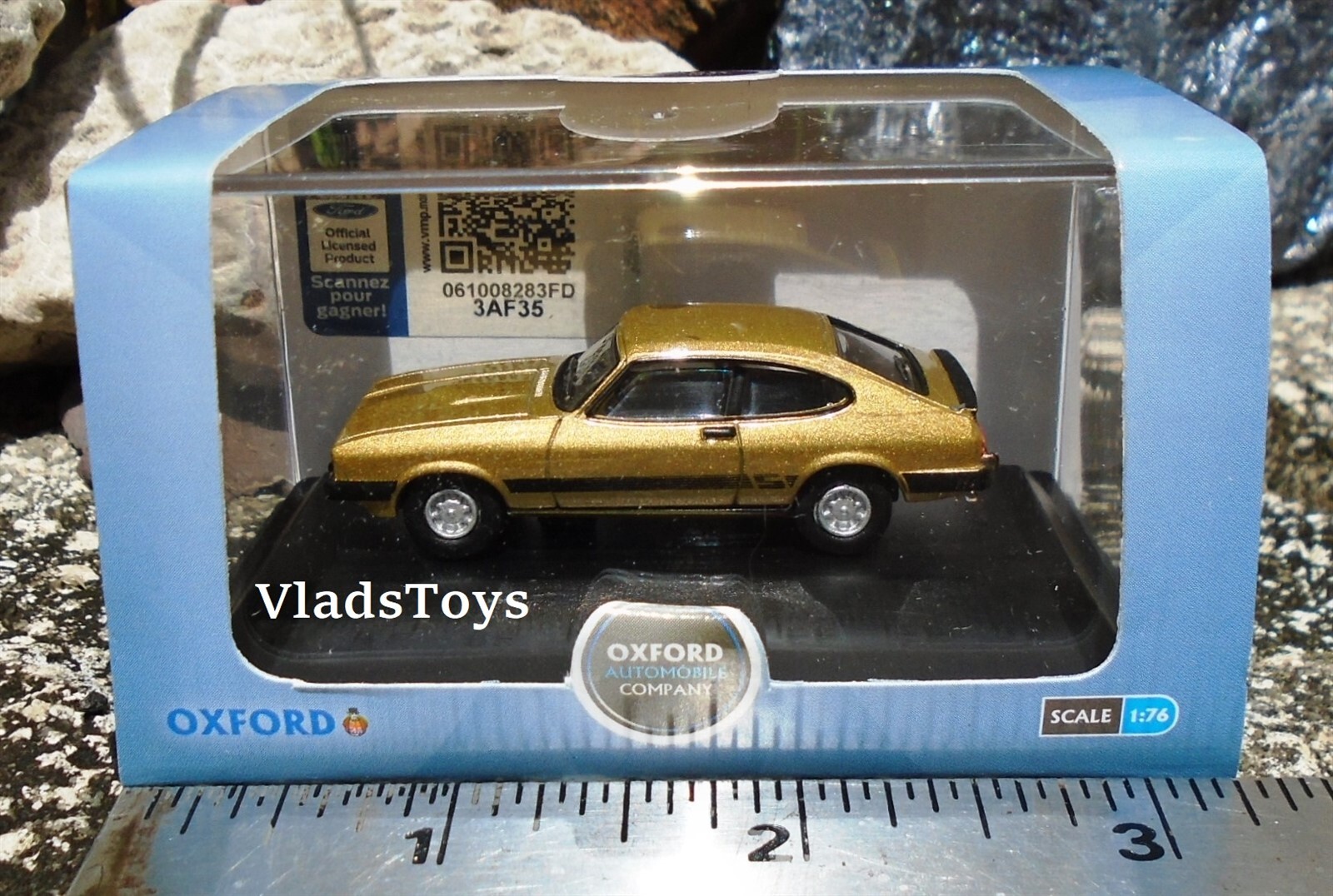 Oxford 1/76 Ford Capri Mk3 in Solar gold (Doyle) of "The Professionals ...