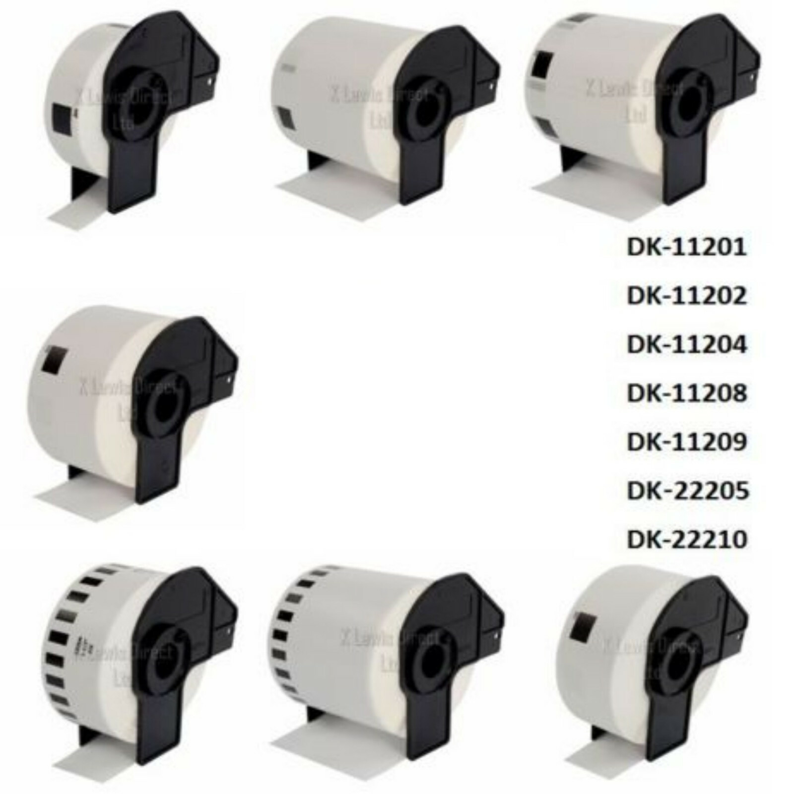 Brother DK11201 29 X 90 Mm Standard Address Labels for sale online ...