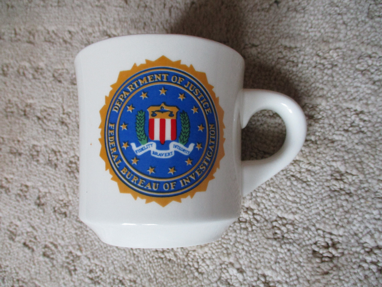 VINTAGE DOJ DEPARTMENT OF JUSTICE FBI FEDERAL BUREAU OF INVESTIGATION ...