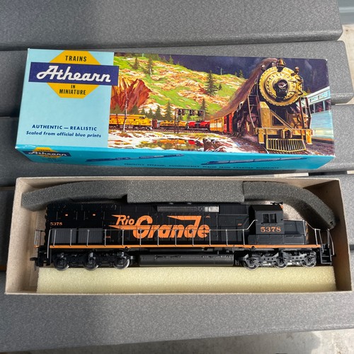 Athearn 4503 SD40T-2 D&RGW Rio Grande Powered Ho Locomotive NOS Car ...