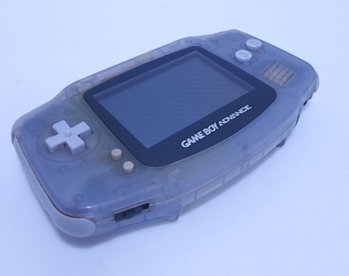 Nintendo Game Boy Advance AGB-001 Clear Console Tested GBA | eBay
