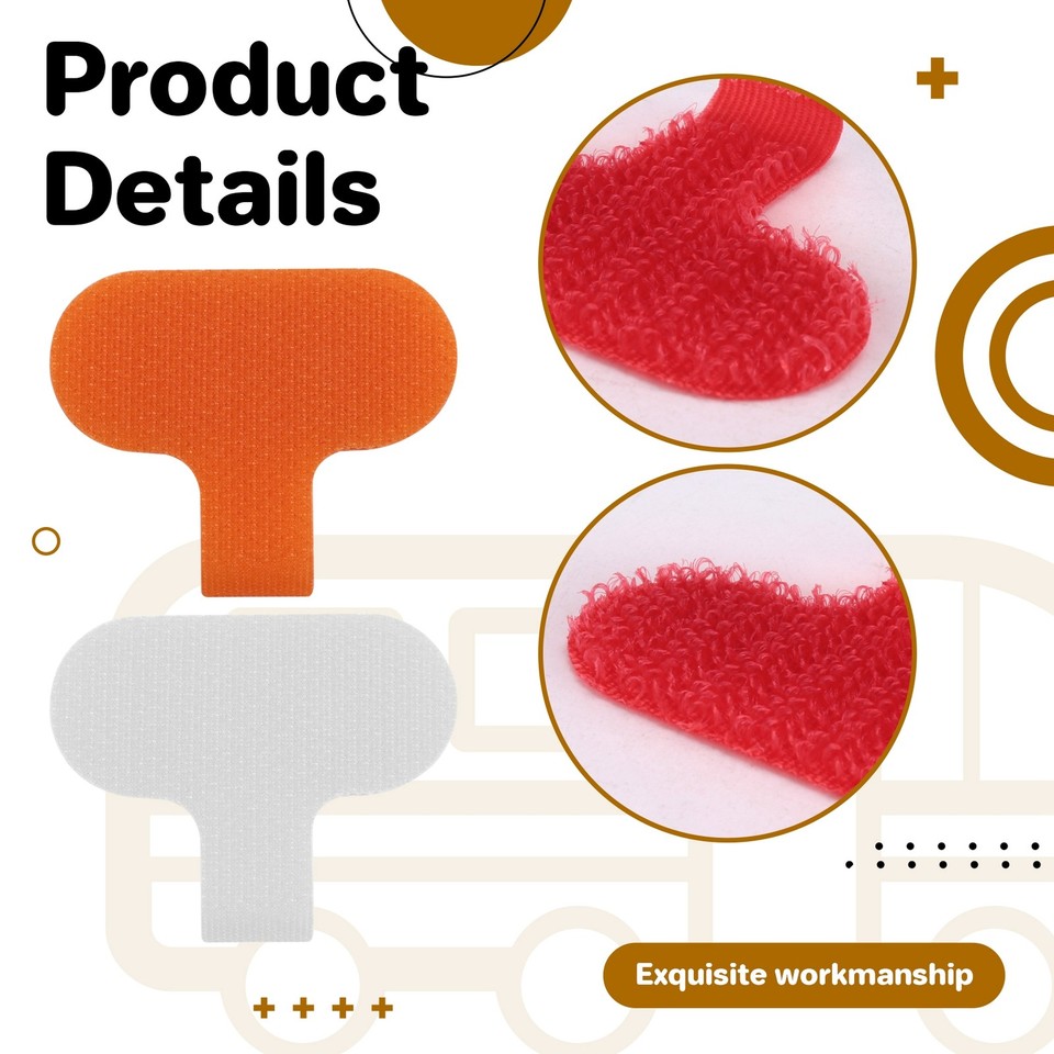 30 PCS Cable Labels Cord Labels Multi-Color Write on Wire Labels Tags ...