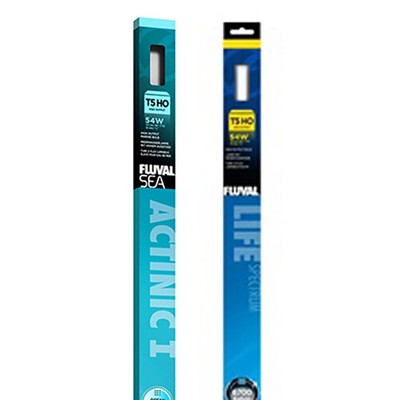 Fluval T5 HO Sea Actinic Bulb / Life Spectrum Bulb Lamp Spare Fish Tank ...