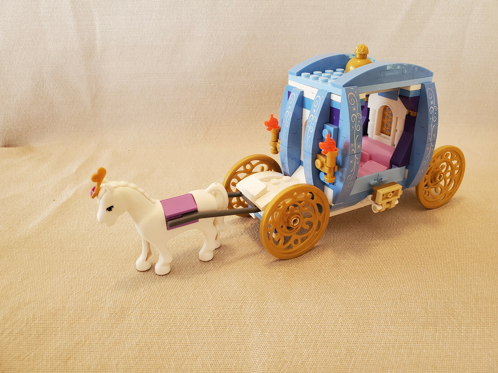 LEGO Disney Princess #41053 Cinderella's Dream Carriage - Complete, Box ...