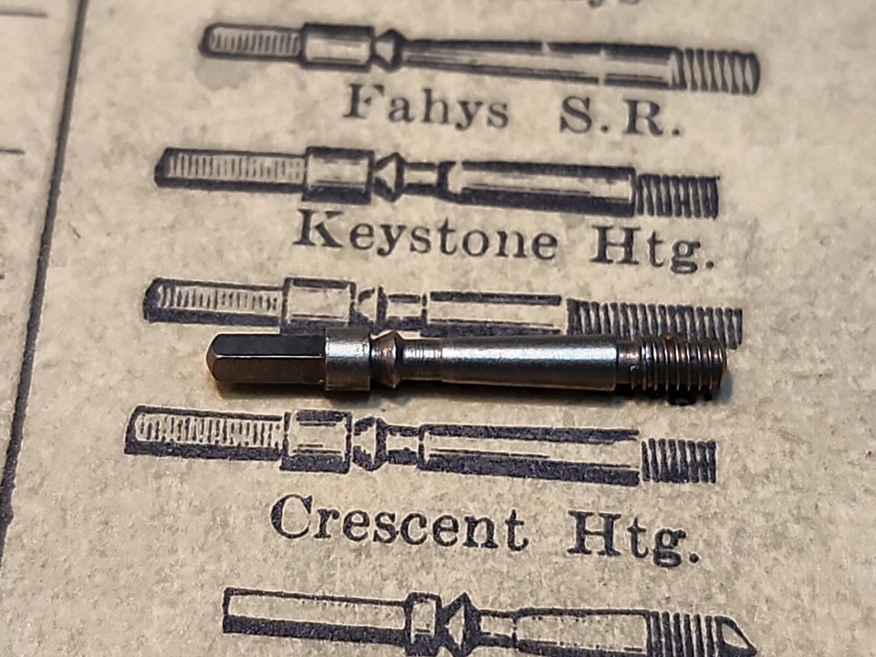 NOS American Pocket Watch Stem For 16s Crescent Hunting Case | eBay