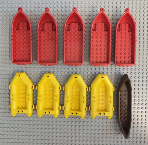 Vintage Lego Row Boat Lot of 10 Boats. 2551. Fast Shipping! | eBay