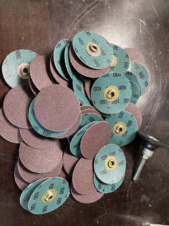 ROLOC TSM Alum Oxide 2 PLY DISC 2" 100 GRIT (100/Box) USA made ...