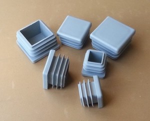 Square Plastic End Caps Blanking Plugs Tube Pipe Box Section Inserts ...
