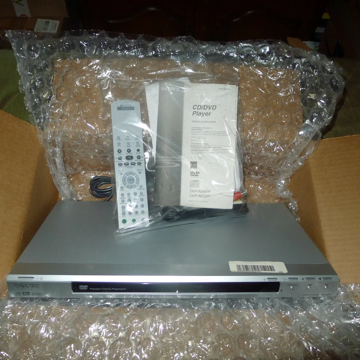 Sony Dvd Player Silver