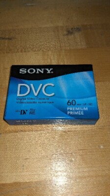 Sony DVC Digital Video Cassette Tape Mini DV 60min Camcorder - DVM60PRR ...