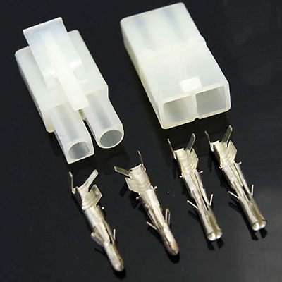 5 Pairs Big White Tamiya connector plug RC car/airsoft LiPo/NiMh ...