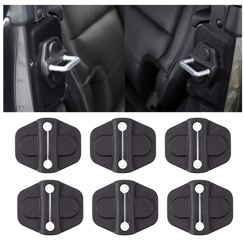 Sleek Snap-In Door Latch Covers for Jeep Wrangler JL JLU 2018-2025 ...