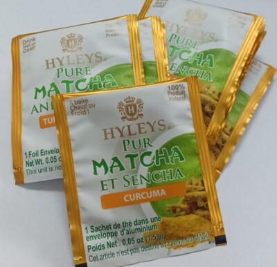 Hyleys Japanese Pure Matcha with Ceylon Sencha and Turmeric 35 Loose ...